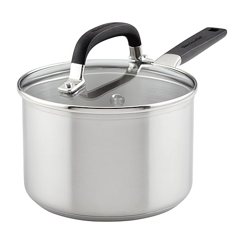 Click here for KitchenAid Stainless Steel 2-qt. Sauce Pan  One Si... prices