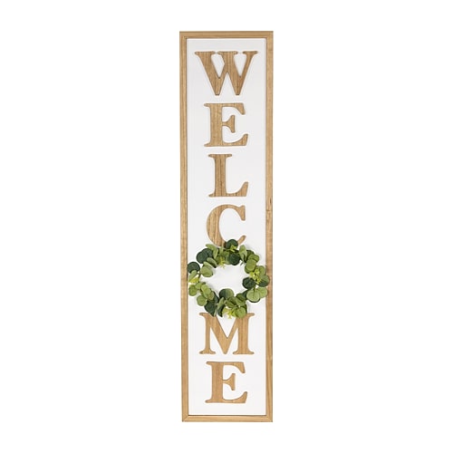 Click here for Northlight Welcome Framed Porch Sign  One Size  Br... prices