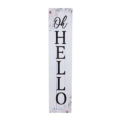 Click here for Northlight Floral Oh Hello Porch Sign  One Size  W... prices