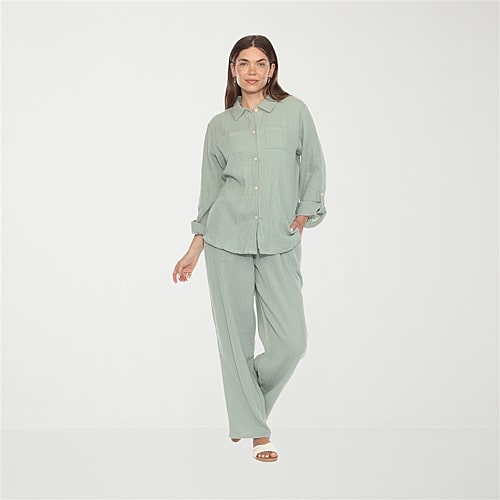 Click here for White Mark 2-pc. Pant Set  Large  Green prices