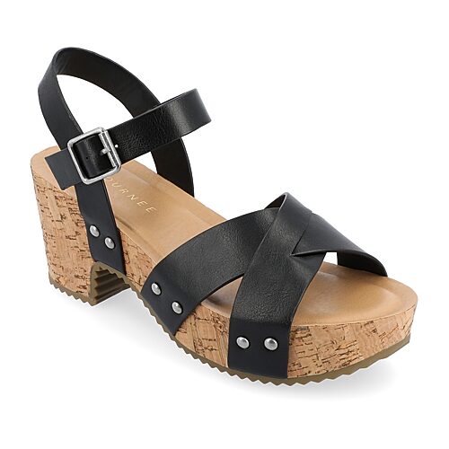 Click here for Journee Collection Valentina Womens Round Open Toe... prices