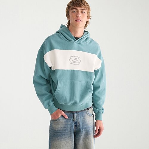Click here for AEROPOSTALE Mens Long Sleeve Fleece Hoodie  Medium... prices