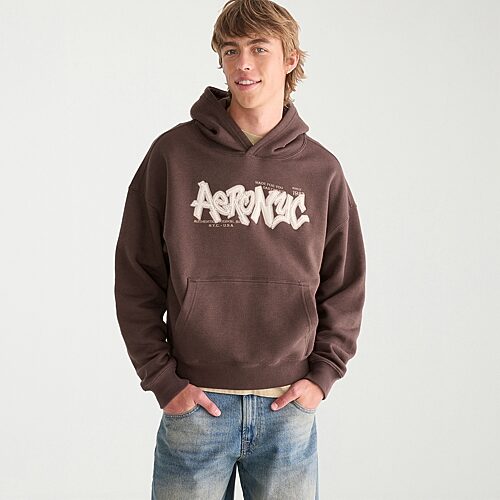 Click here for AEROPOSTALE Mens Long Sleeve Fleece Hoodie  Large... prices