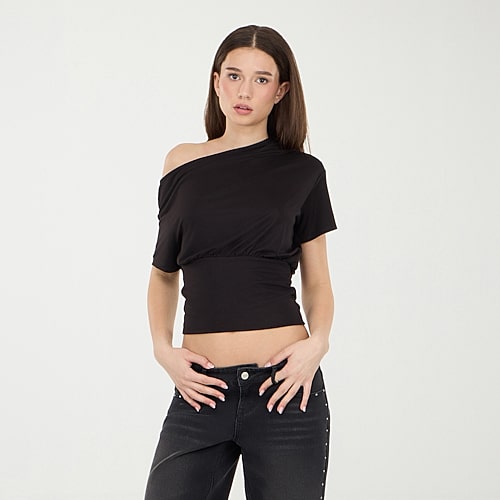 Click here for Forever 21 Off The Shoulder Womens Juniors Asymmet... prices