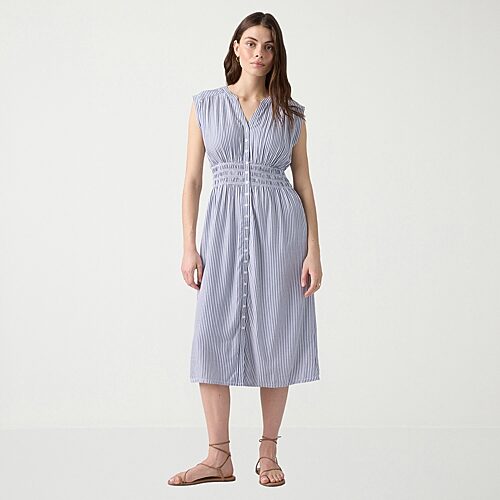 Click here for Levis Womens Beatrice Button-Front Midi Dress - Ha... prices