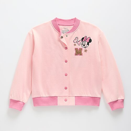 Click here for Disney Collection Girls Minnie Mouse Fleece Bomber... prices
