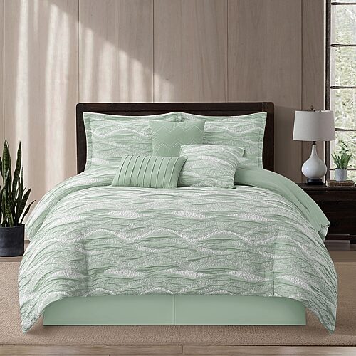 Click here for Stratford Park Asava Geometric 7-Piece Comforter S... prices