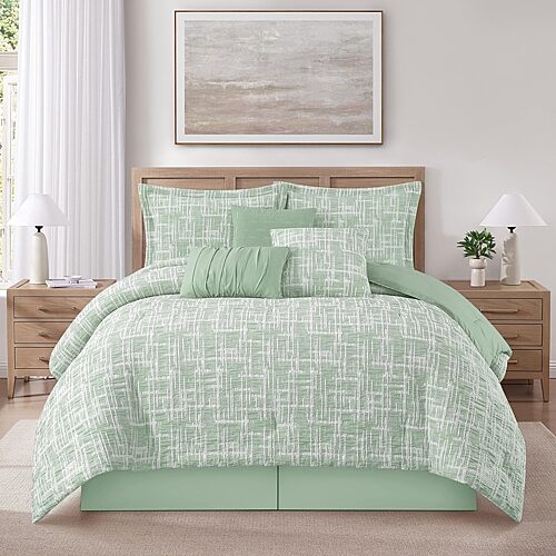 Click here for Stratford Park Yllena Geometric Comforter Sets prices