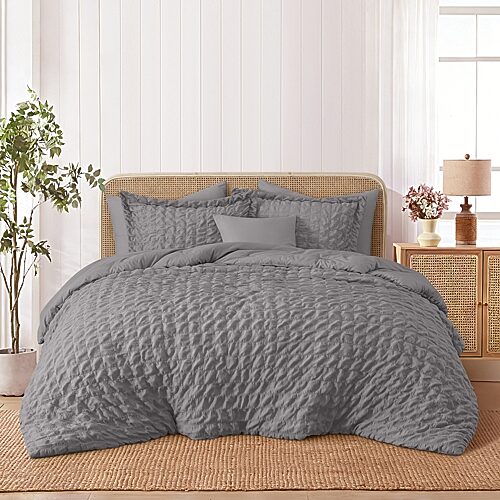 Click here for Stratford Park Deena Geometric Easy Care Comforter... prices
