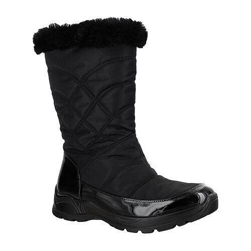 Click here for Easy Street Womens Cuddle Waterproof Flat Heel Win... prices