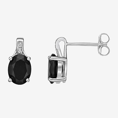 Click here for Womens Diamond Accent Genuine Black Onyx Sterling... prices
