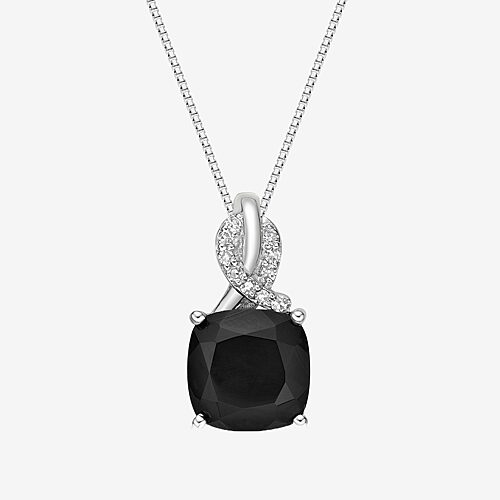 Click here for Womens Diamond Accent Genuine Black Onyx Sterling... prices