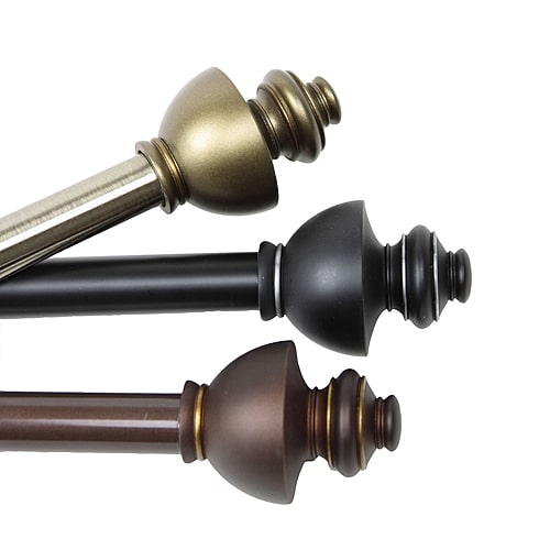 Click here for Rod Desyne Dynasty 3/4 IN Adjustable Curtain Rod... prices