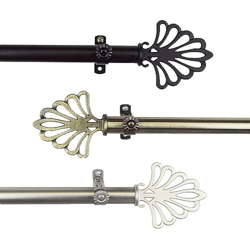 Click here for Rod Desyne Fan 3/4 IN Adjustable Curtain Rod  One... prices