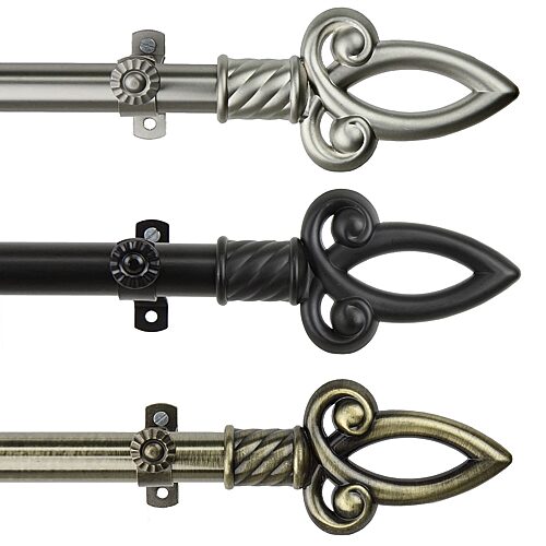 Click here for Rod Desyne Spire 3/4 IN Adjustable Curtain Rod  On... prices