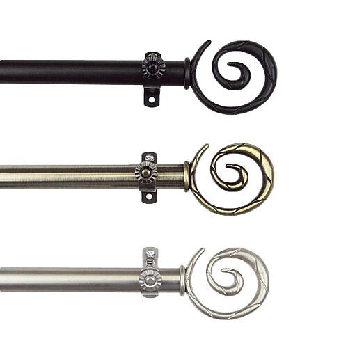 Click here for Rod Desyne Spiral 3/4 IN Adjustable Curtain Rod  O... prices