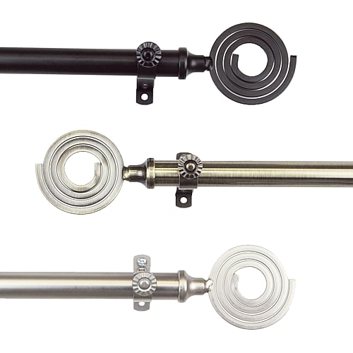Click here for Rod Desyne Coil 3/4 IN Adjustable Curtain Rod  One... prices