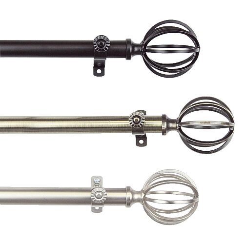 Click here for Rod Desyne Cage 3/4 IN Adjustable Curtain Rod  One... prices