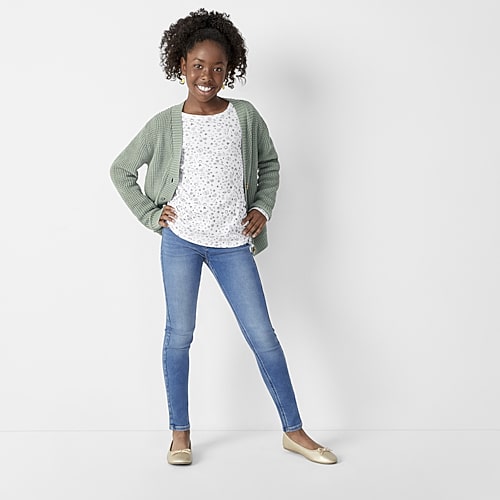 Click here for Thereabouts Little & Big Kid Girls Jegging  6  Blu... prices