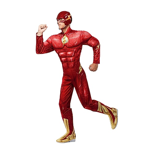 Click here for Mens Deluxe DC Comics The Flash 2-pc. Costume  Med... prices