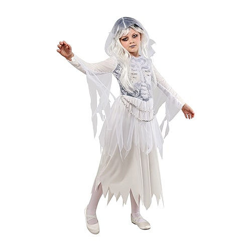 Click here for Little & Big Kid Girls Ghostly Girl Costume  Small... prices