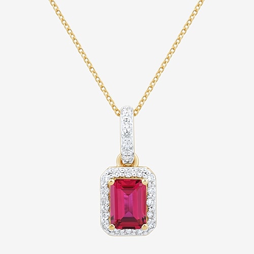 Click here for Womens Gemstone & 1/4 CT. T.W. Lab Grown Diamond 1... prices
