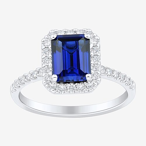 Click here for Womens Gemstone & 1/3 CT. T.W. Lab Grown Diamond 1... prices