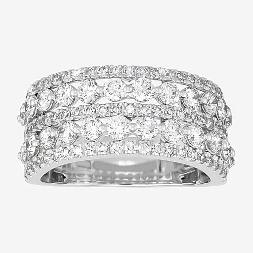 Click here for (H-I / Si1-Si2) Womens 5.5MM 2 CT. T.W. Lab Grown... prices