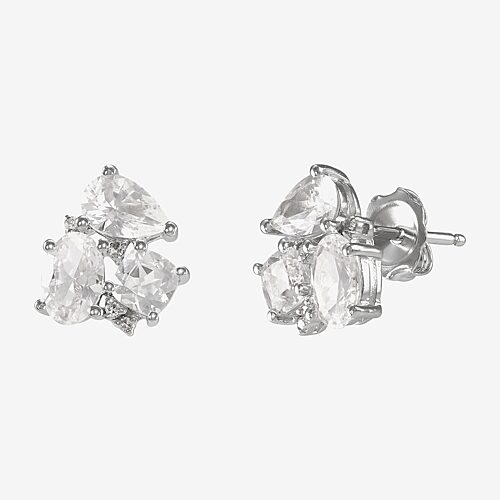Click here for Lab Created White Sapphire Sterling Silver 10.5mm... prices