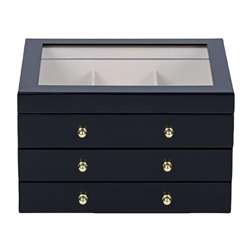 Click here for Black Jewelry Box  One Size  Black prices