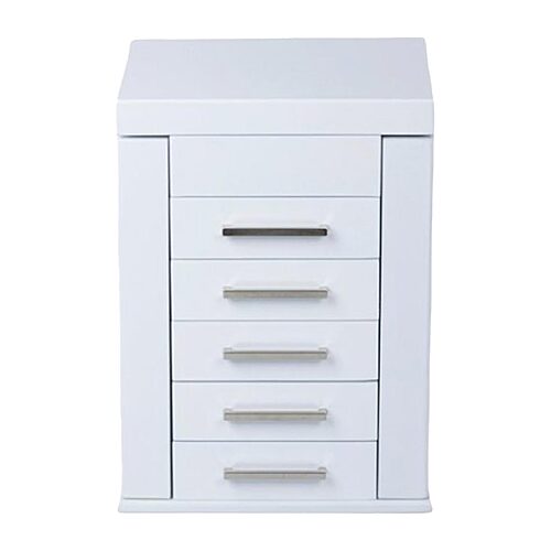 Click here for White Jewelry Box  One Size  White prices