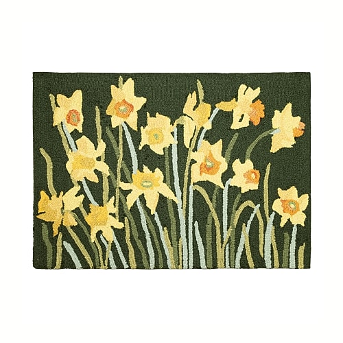 Click here for Liora Manne Frontporch Daffodil Hand Tufted Washab... prices