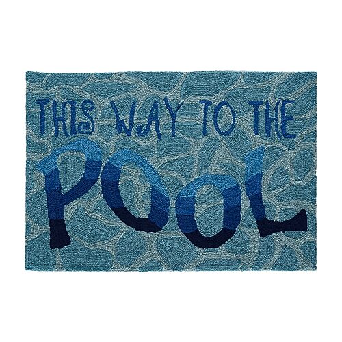 Click here for Liora Manne Frontporch This Way To The Pool Hand T... prices