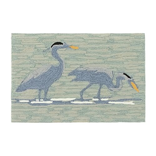 Liora Manne Frontporch Blue Heron Area Rug