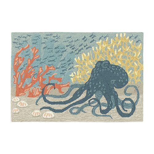 Liora Manne Frontporch Octopus Area Rug