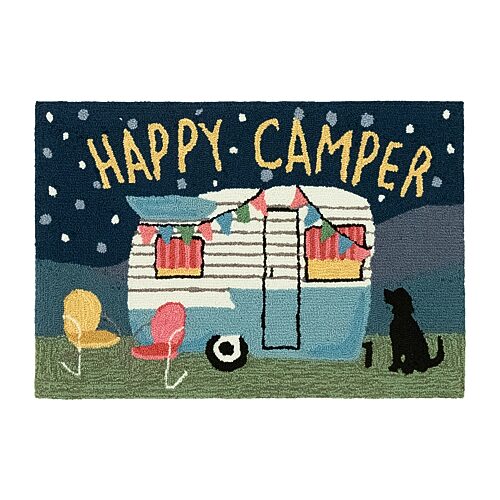 Click here for Liora Manne Frontporch Happy Camper Indoor/Outdoor... prices