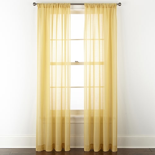 Click here for Home Expressions Remy Solid Rod Pocket Sheer Singl... prices