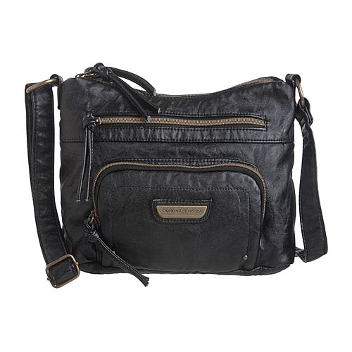 Click here for Stone Mountain Smokey Irene Hobo Bag  One Size  Bl... prices