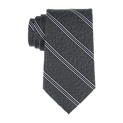Click here for Stafford Millan Striped Tie  One Size  Black prices