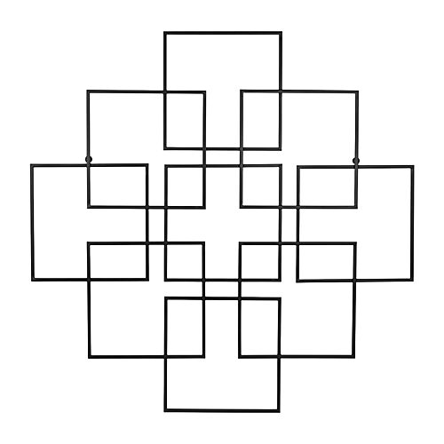 Click here for Cheungs Richese Black Repeating Square Metal Wall... prices