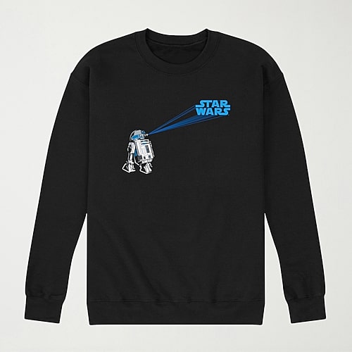 Click here for R2d2 Mens Crew Neck Long Sleeve Star Wars Sweatshi... prices