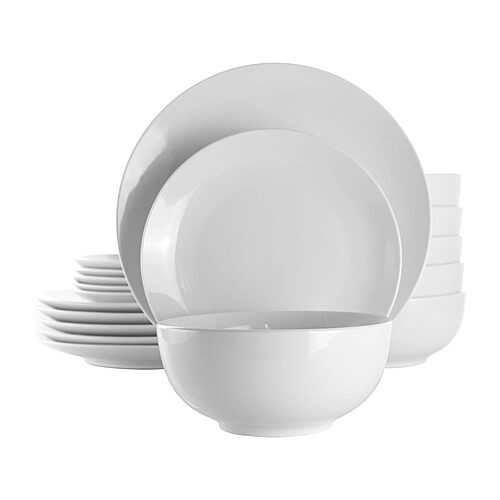 Click here for Elama Luna 18-pc. Porcelain Dinnerware Set  One Si... prices