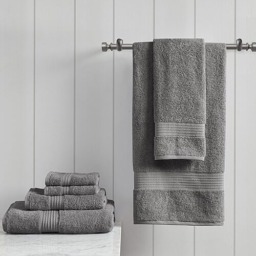 Click here for Madison Park Quick Dry 6-Pc. Bath Towel Set - Char... prices