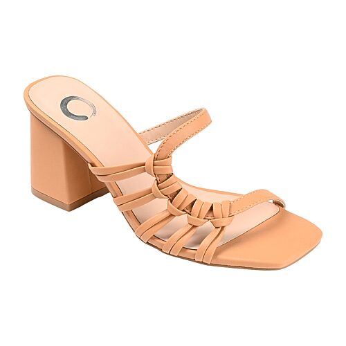 Click here for Journee Collection Emory Womens Round Open Toe Blo... prices
