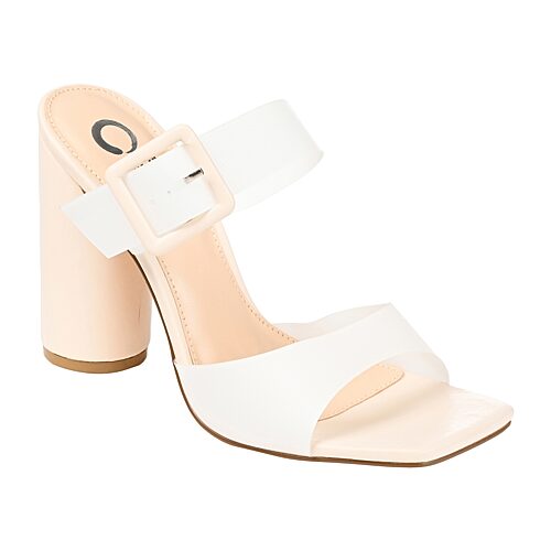 Click here for Journee Collection Luca Womens Round Open Toe Bloc... prices