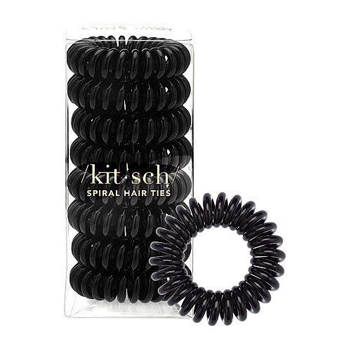Click here for Kitsch 8 Pack Hair Coils  One Size  Black prices