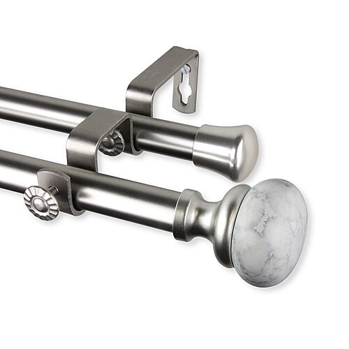 Click here for Rod Desyne Merlyn Double Curtain Rod  One Size  Si... prices
