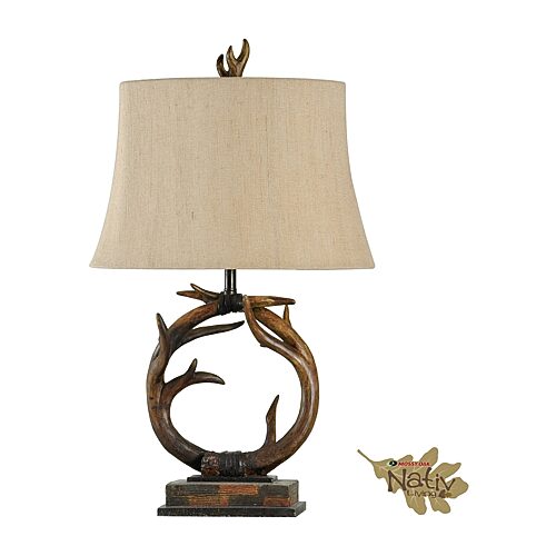 StyleCraft Dalton Table Lamp - Brown