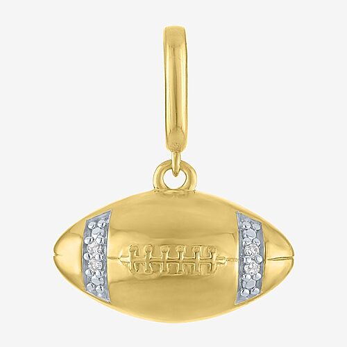 Click here for Charmed by Diamond Addiction Diamond Accent Footba... prices