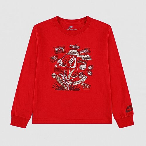 Click here for Nike Little Boys Crew Neck Long Sleeve Regular Fit... prices
